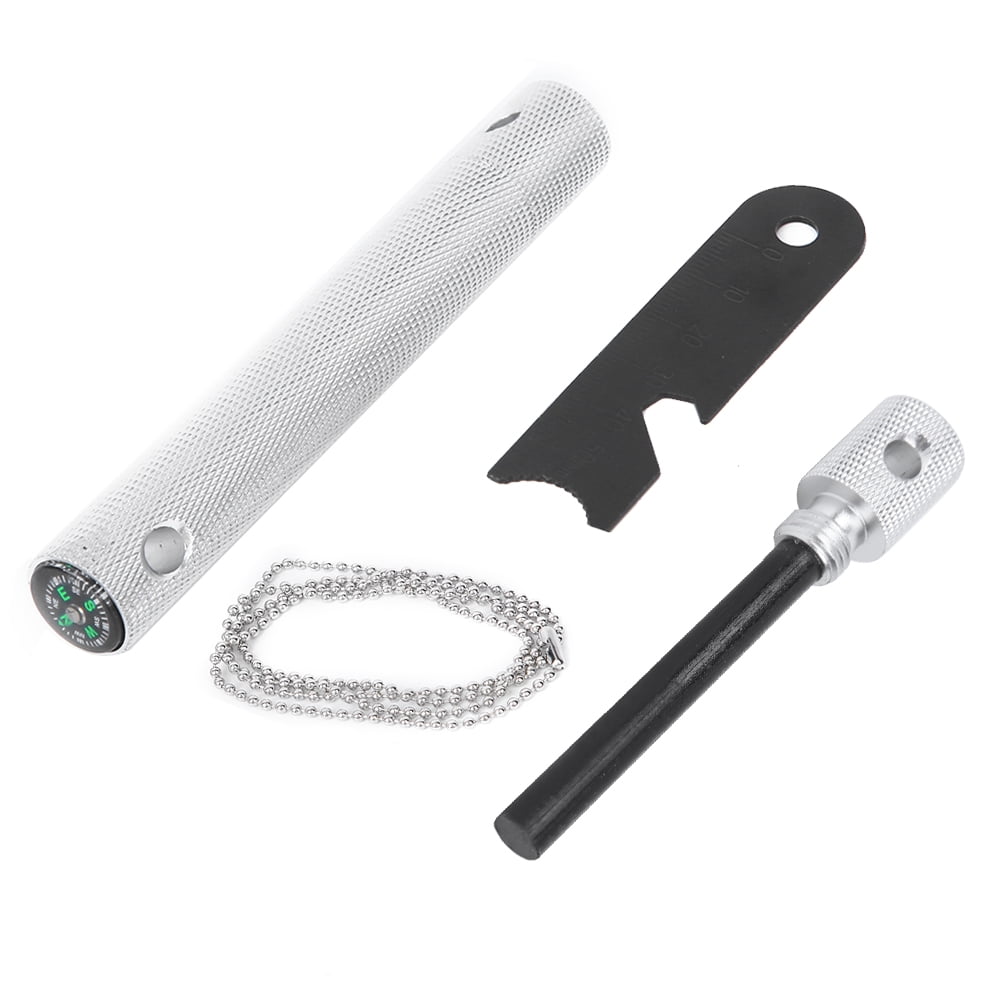 Strong Magnesium Rod Outdoor Camping Compass Fire Start Stick Anti ...
