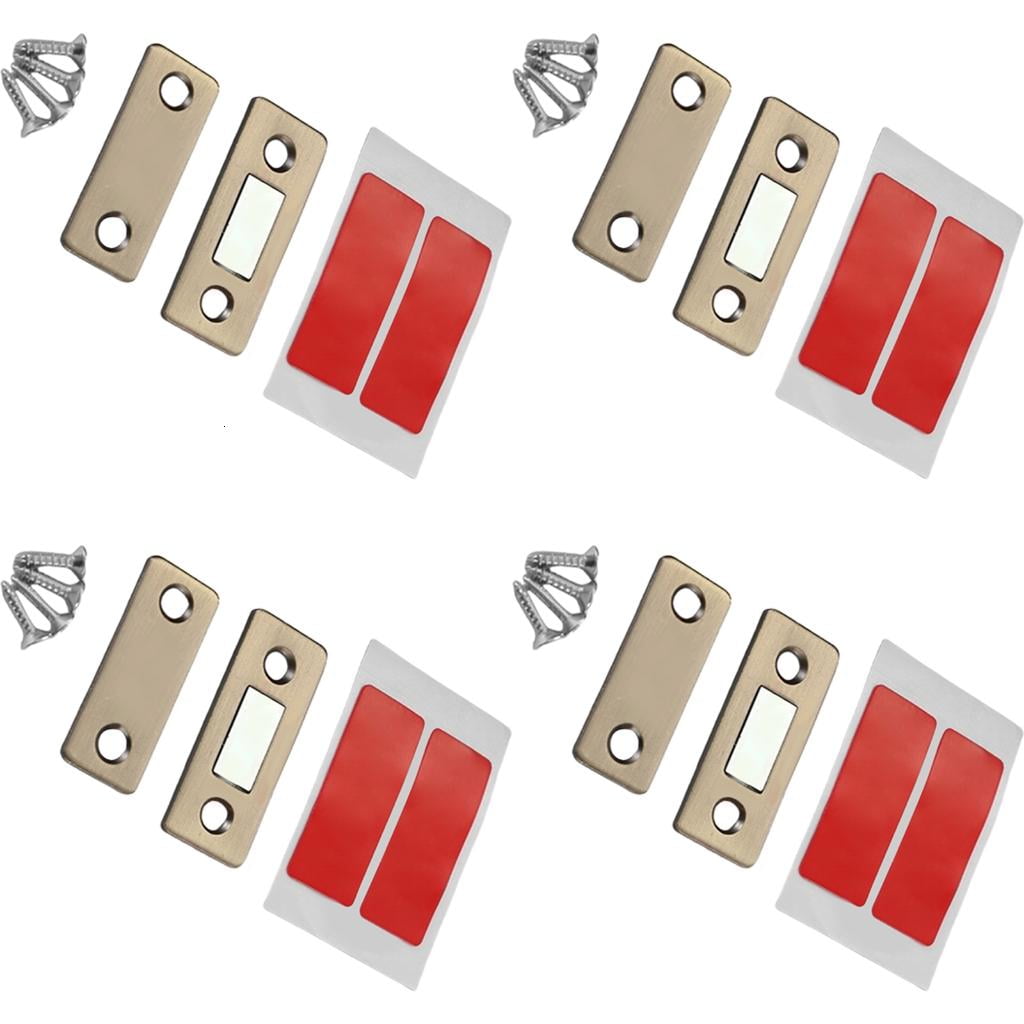 Strong Magnet Door Catches Magnetic Catch Latches 4 set for Drawers ...
