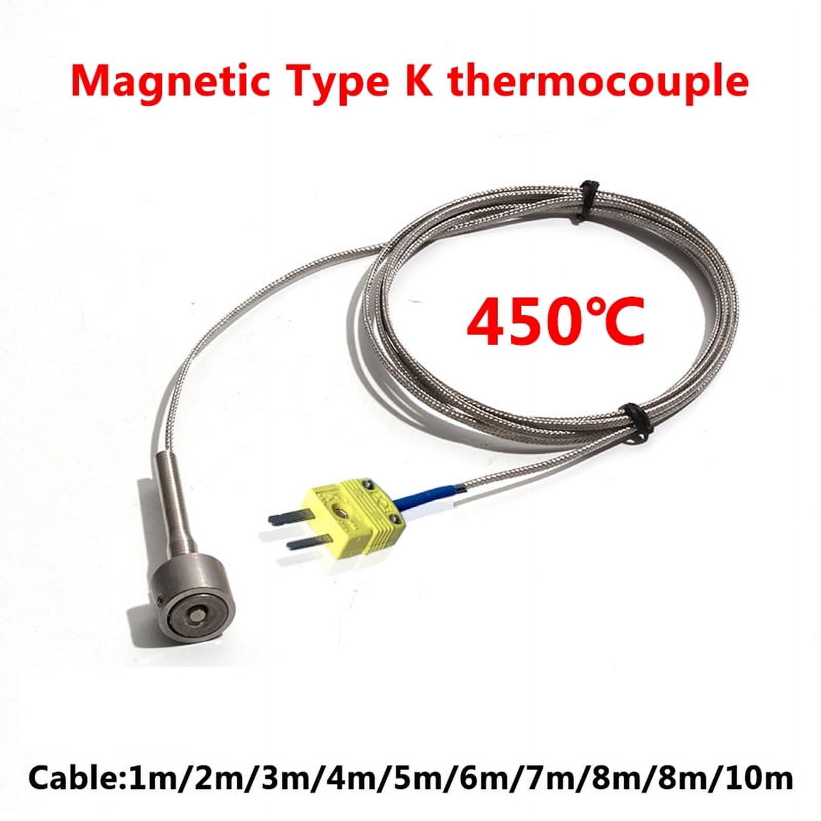 Strong Magnetic Adsorption Thermocouple Temperature Sensor 0-450 Degree ...