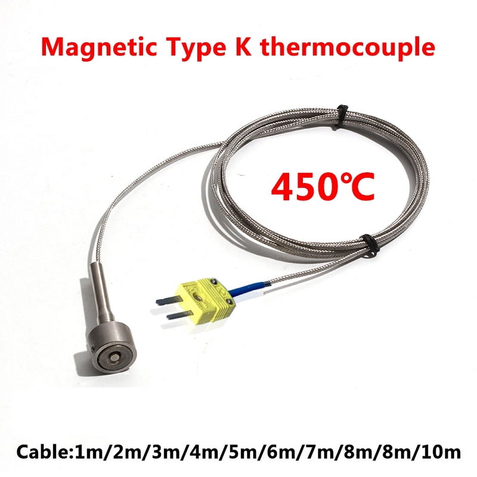 Strong Magnetic Adsorption Thermocouple Temperature Sensor 0-450 Degree ...