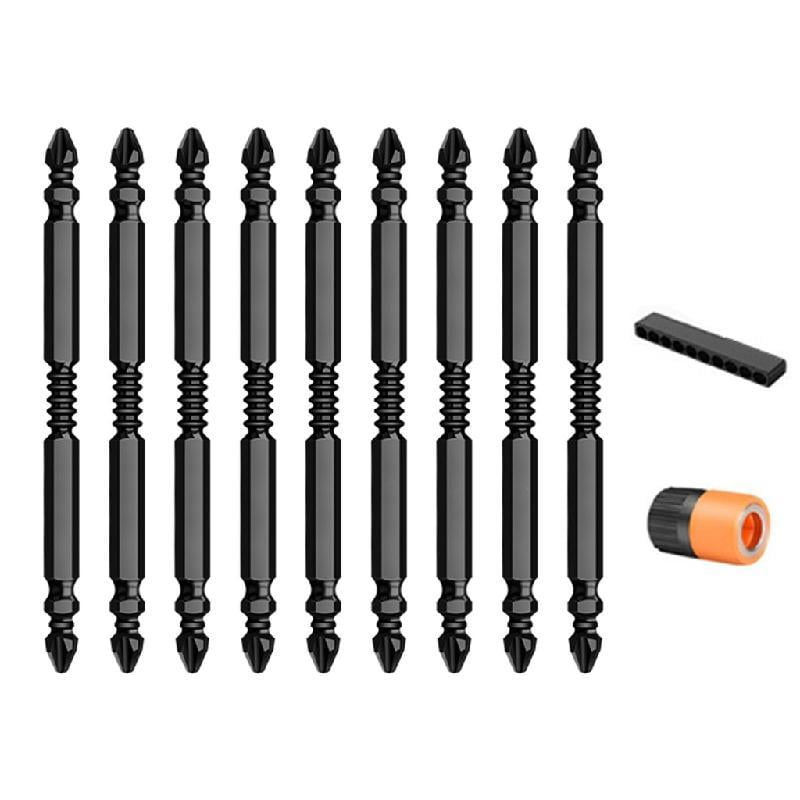 Strong Magnetic Cross Double Head Screwdriver Bits 65/100mm Electric ...