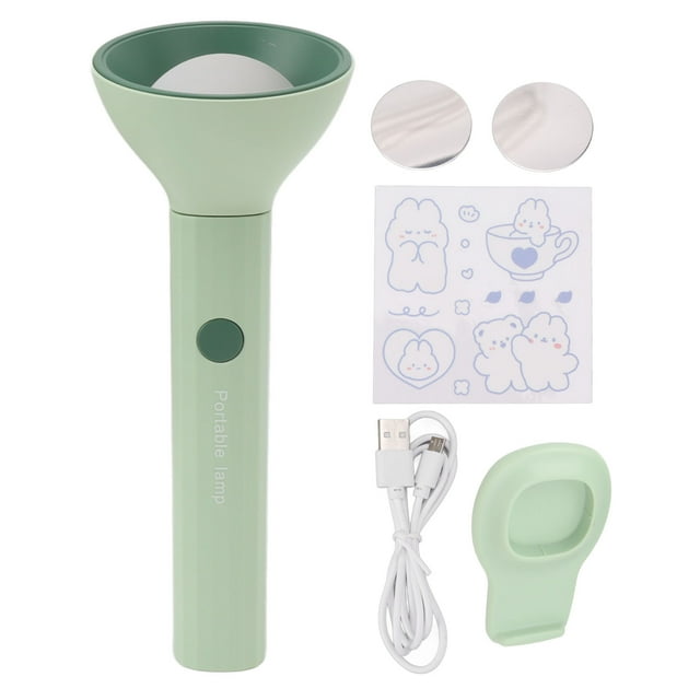 Strong Magnetic Flashlight USB Flashlight Foldable Portable Student ...