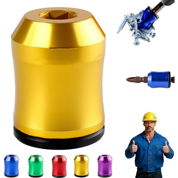 Strong Magnetic Screw Ring Set, 1/4 Inch/6.35mm Universal Magnetic ...