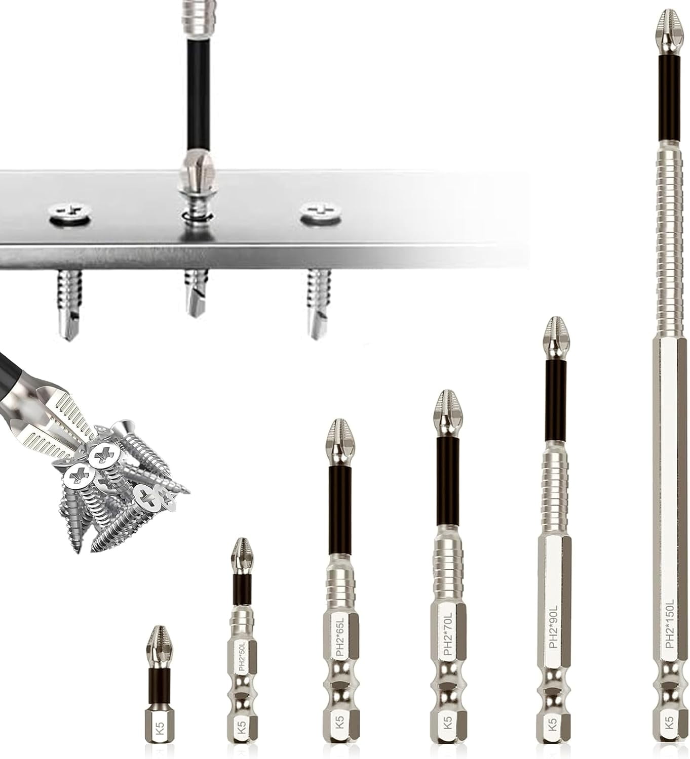 Strong Magnetic Screwdriver Drill Bit Set, Strong Magnetic Drill Bit ...