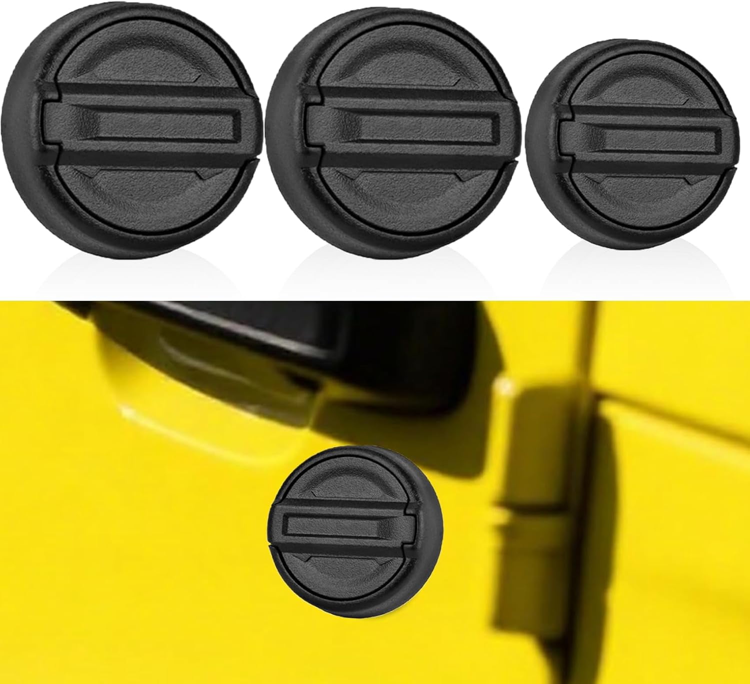 Strong Magnetic(Upgrade N52) Keyhole Covers Compatible with 2018-2025 ...