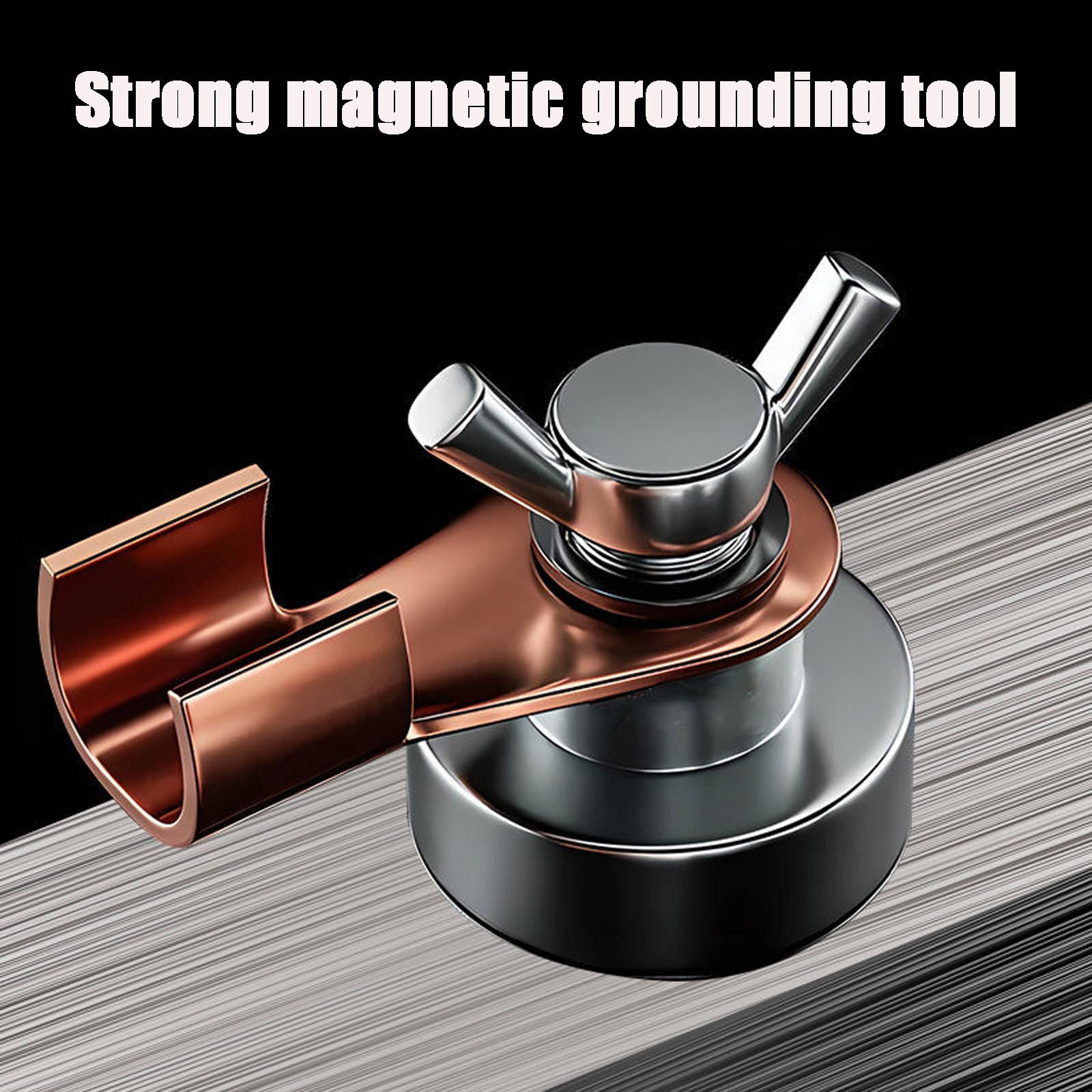 Strong Magnetic Welding Clamp, Conductive Current Holder, Heavy-Duty ...