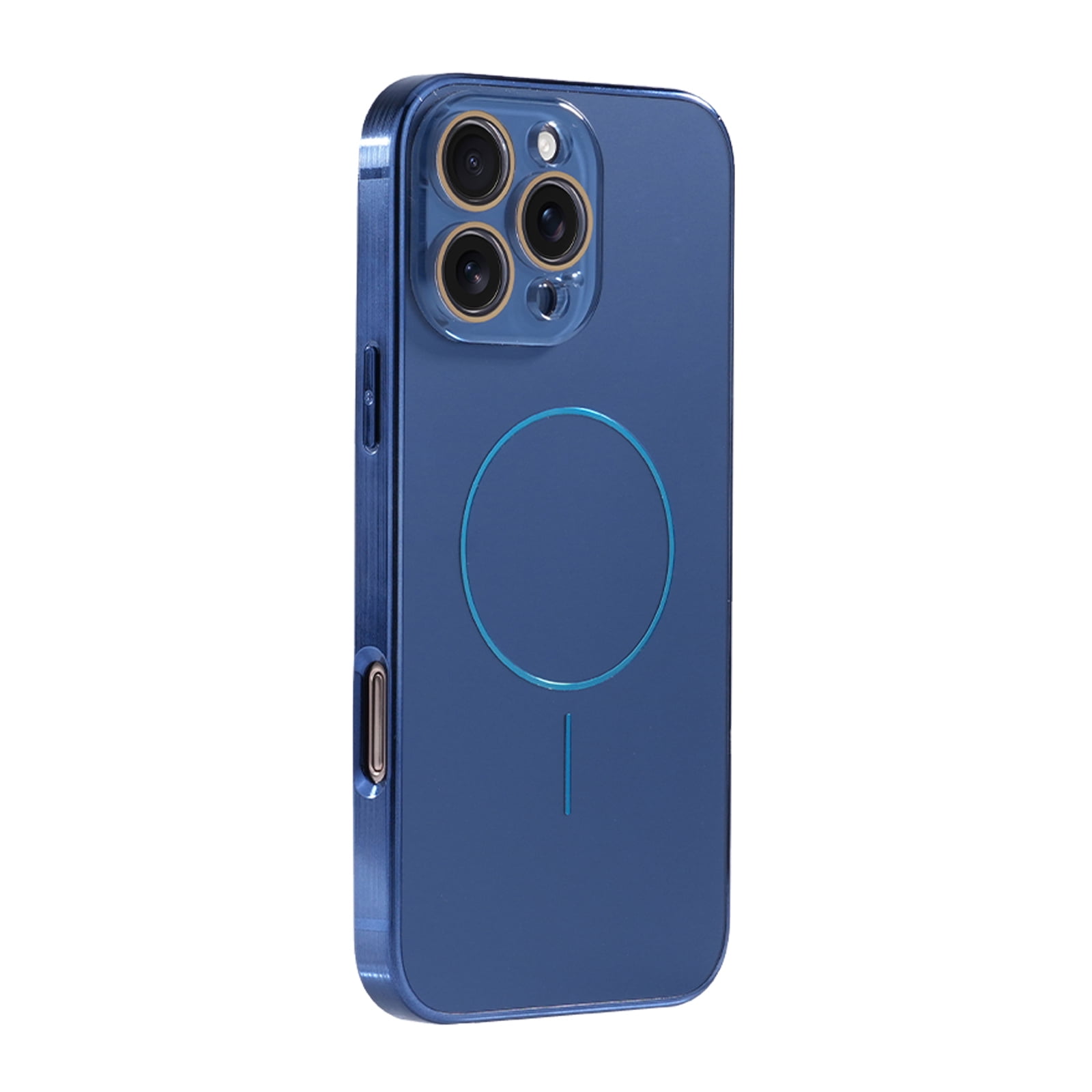 Strong Magnetic for iPhone 15 Pro Max Metal Case, [Compatible with ...