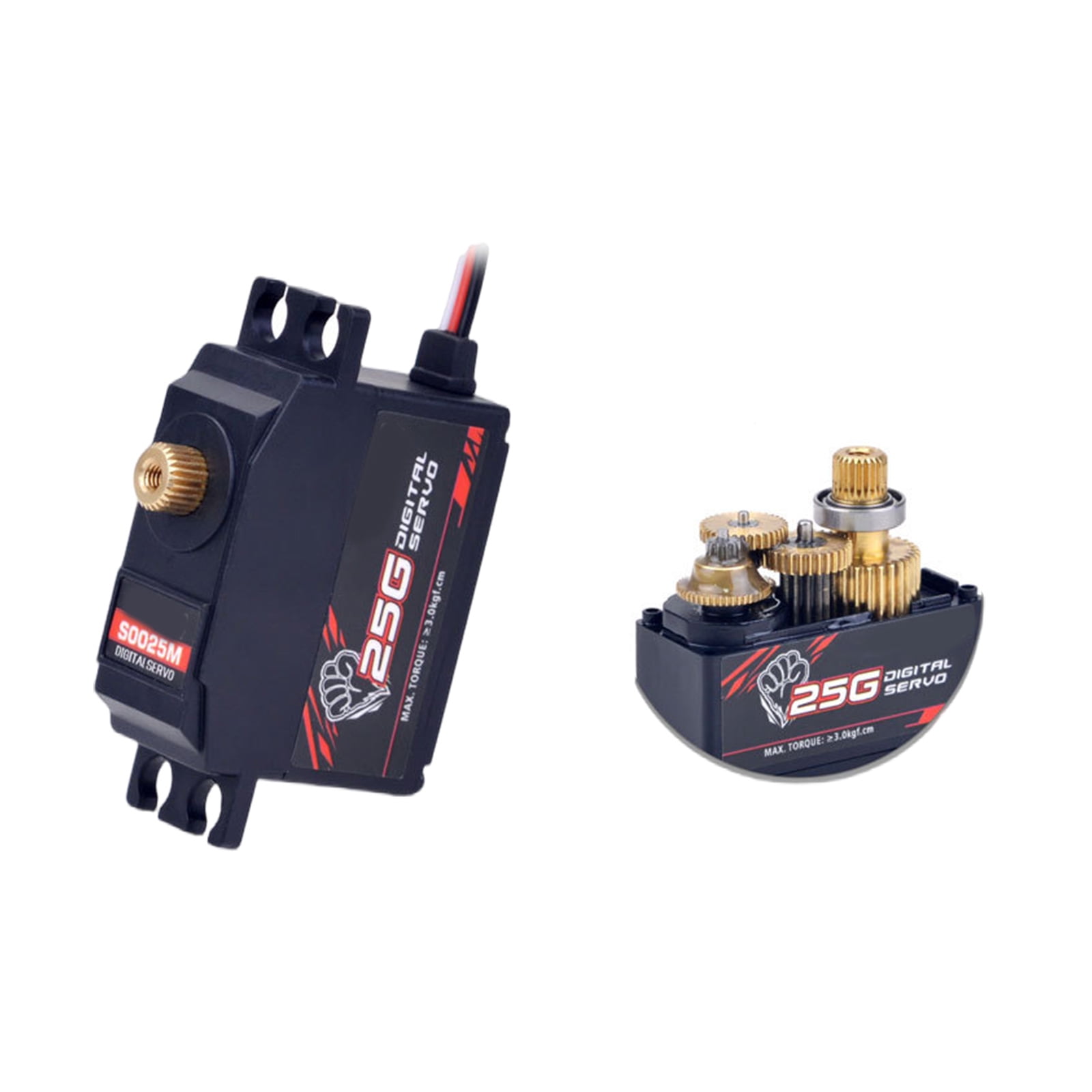Strong Metal Gear Digital Servo Speed Response Industrial Grade Tiny ...
