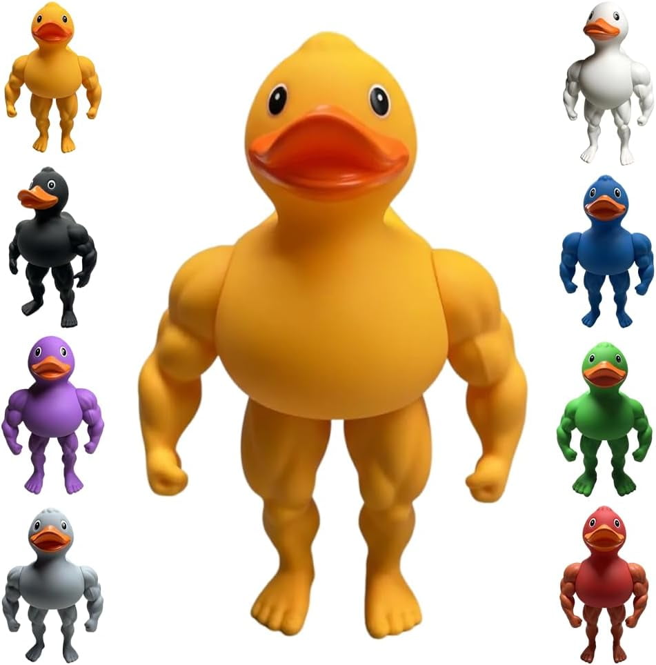 Strong Muscle Duck – The Gym Bro of The Duck World, 3D Printed Funny ...