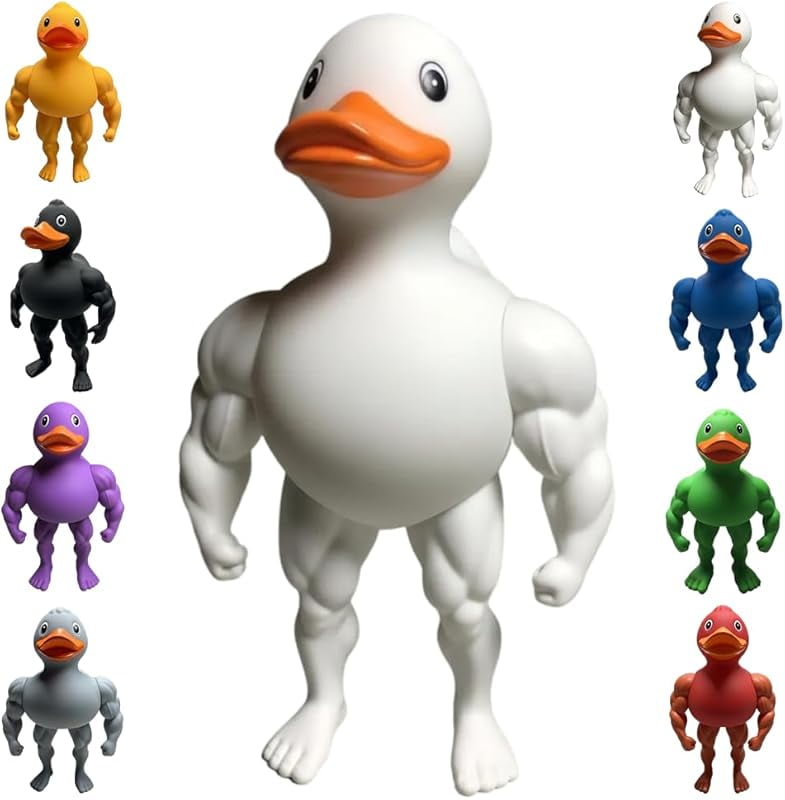 Strong Muscle Duck – The Gym Bro of The Duck World, 3D Printed Funny ...