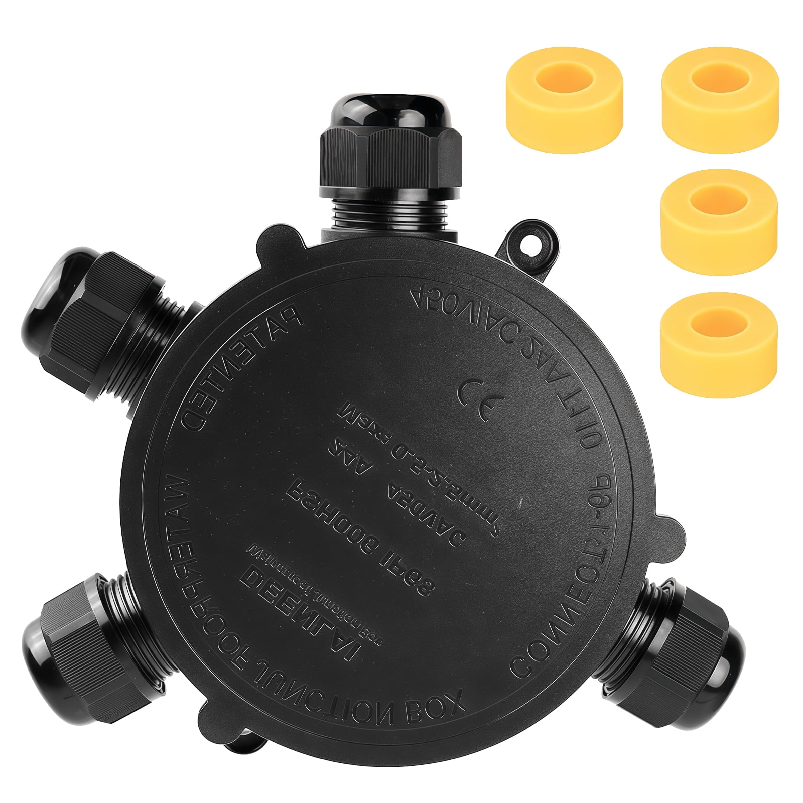 Strong Outdoor Junctions Box ABS Multiple Directional Cable Routing ...