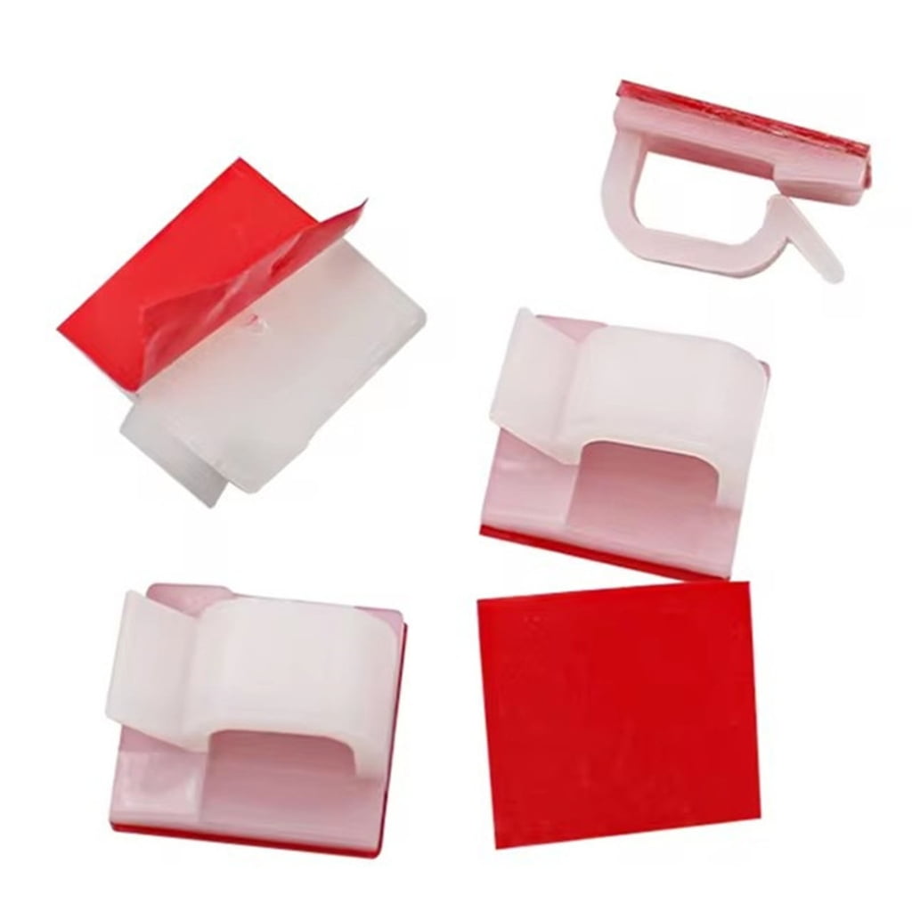 Strong Plastic Cable Clip Cord Management Adhesive Mounting for ...