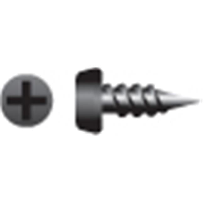 Strong-Point 6 x 0.44 in. Phillips Pan Head Framing Screws Phosphate ...