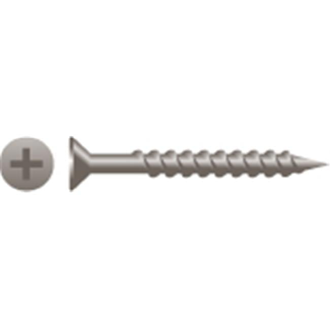 Strong-Point 9 x 3 in. Phillips Flat Head Particle Board Screws Plain ...