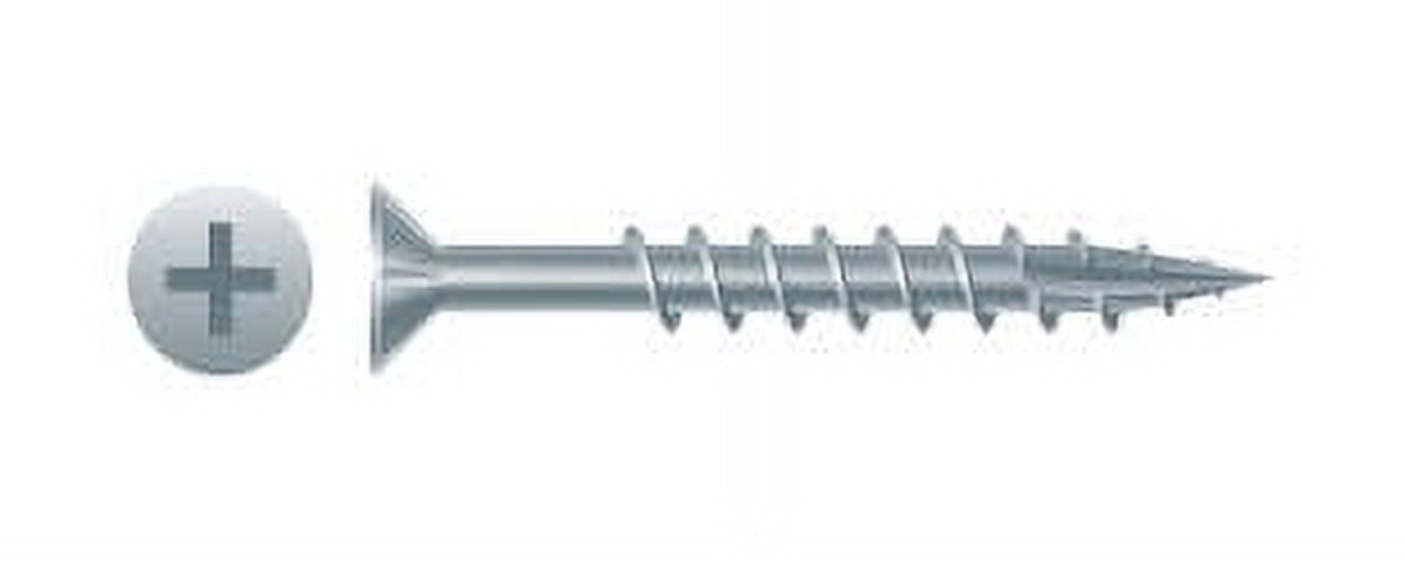 Strong-Point #9 3 In. Phillips Flat Head Screw With Nibs Particle Board ...