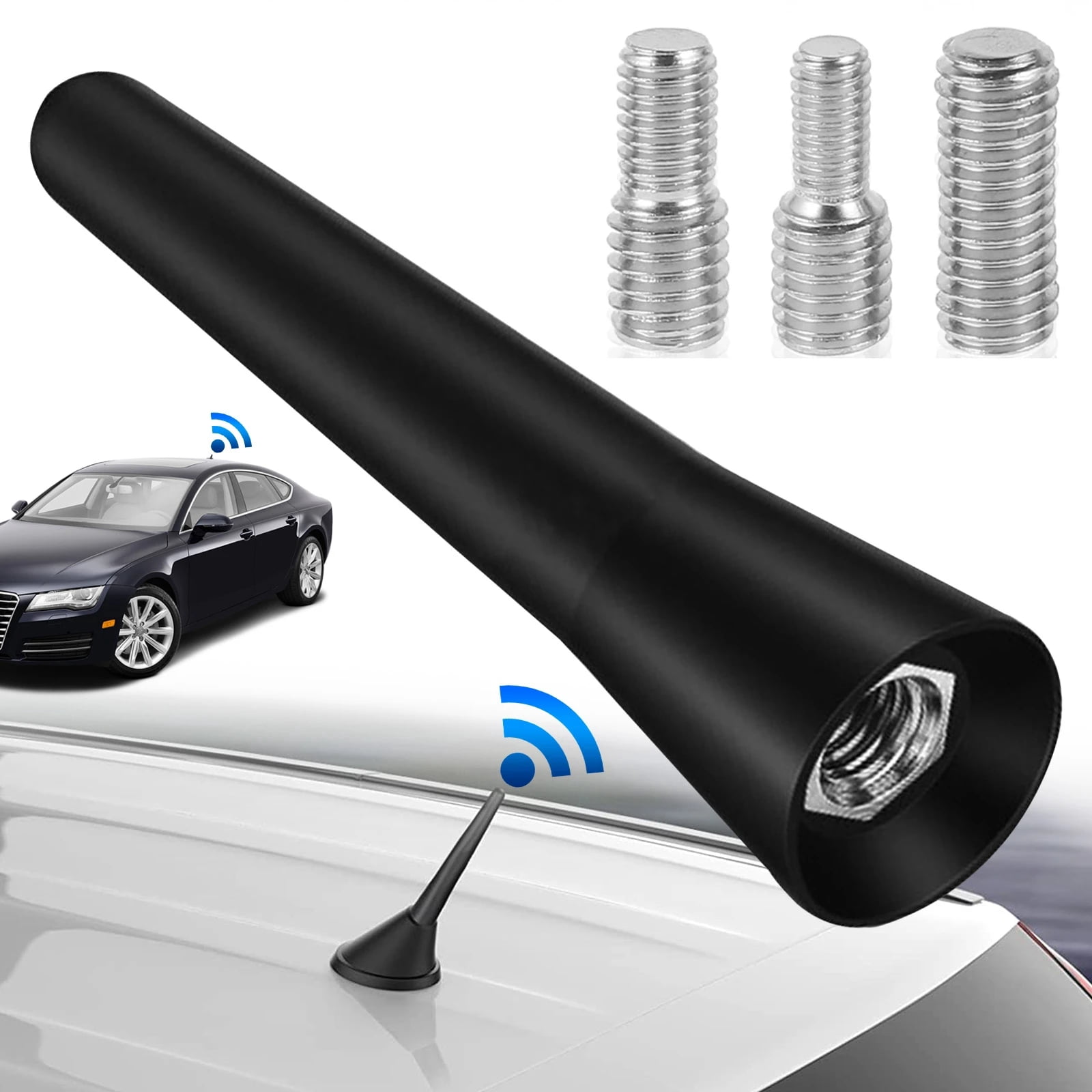 Strong Radio Roof Mount FM AM DAB Black 6.5cm Length Auto Universal ...