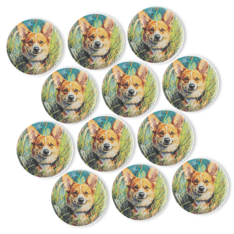 Strong Refrigerator Magnet Fridge Sticker, Exquisite Meadow - Bound ...