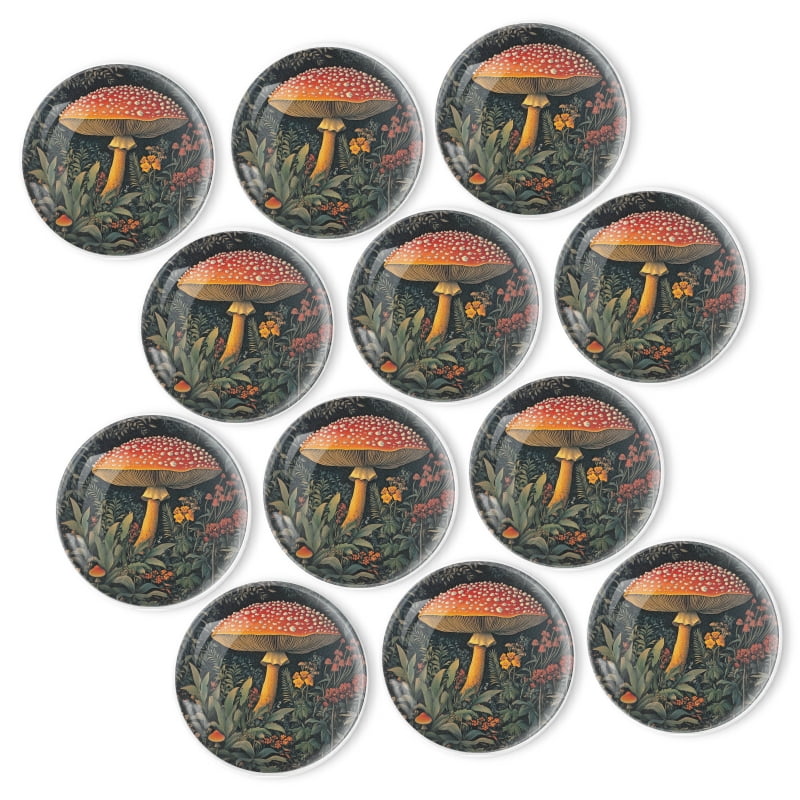 Strong Refrigerator Magnet Fridge Sticker, Gorgeous Flora - Surrounded ...