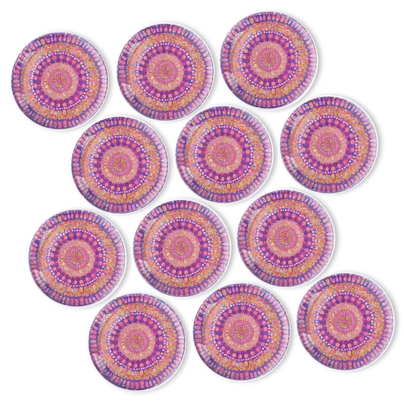 Strong Refrigerator Magnet Fridge Sticker, Gorgeous Purple - Hued ...