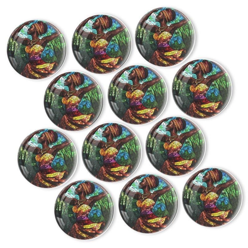 Strong Refrigerator Magnet Fridge Sticker, Gorgeous Stained - Glass ...