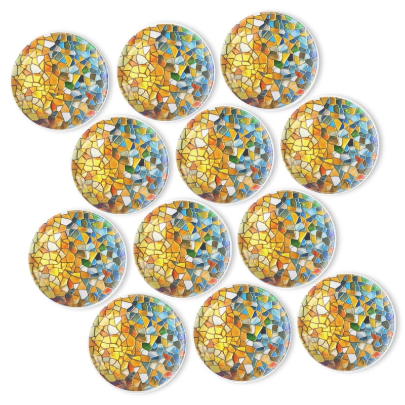 Strong Refrigerator Magnet Fridge Sticker, Gorgeous Stained - Glass ...