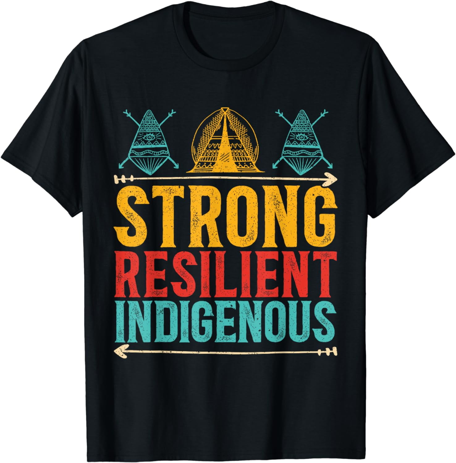Strong Resilient Indigenous Native American T-Shirt - Walmart.com
