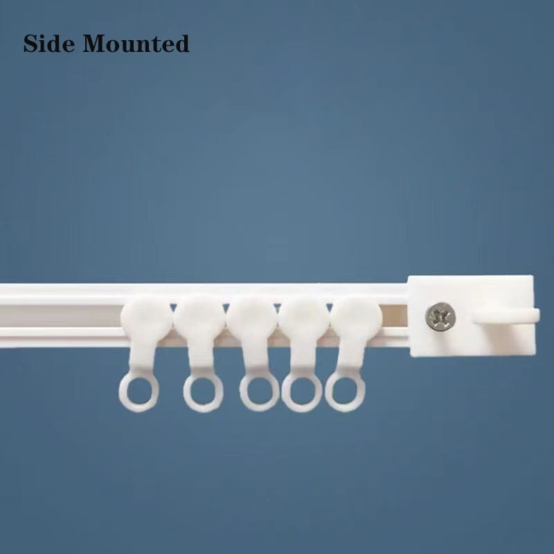 Strong Self Adhesive Curtain Track Without Punching Nano Silent Sliding ...