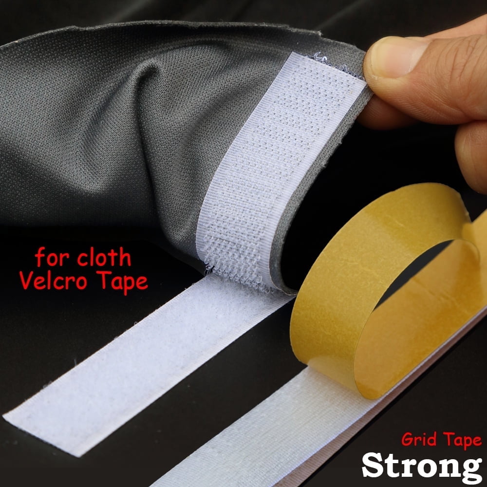 Strong Self-Adhesive Hook and Loop Tape - Heavy Duty Sticky Back ...