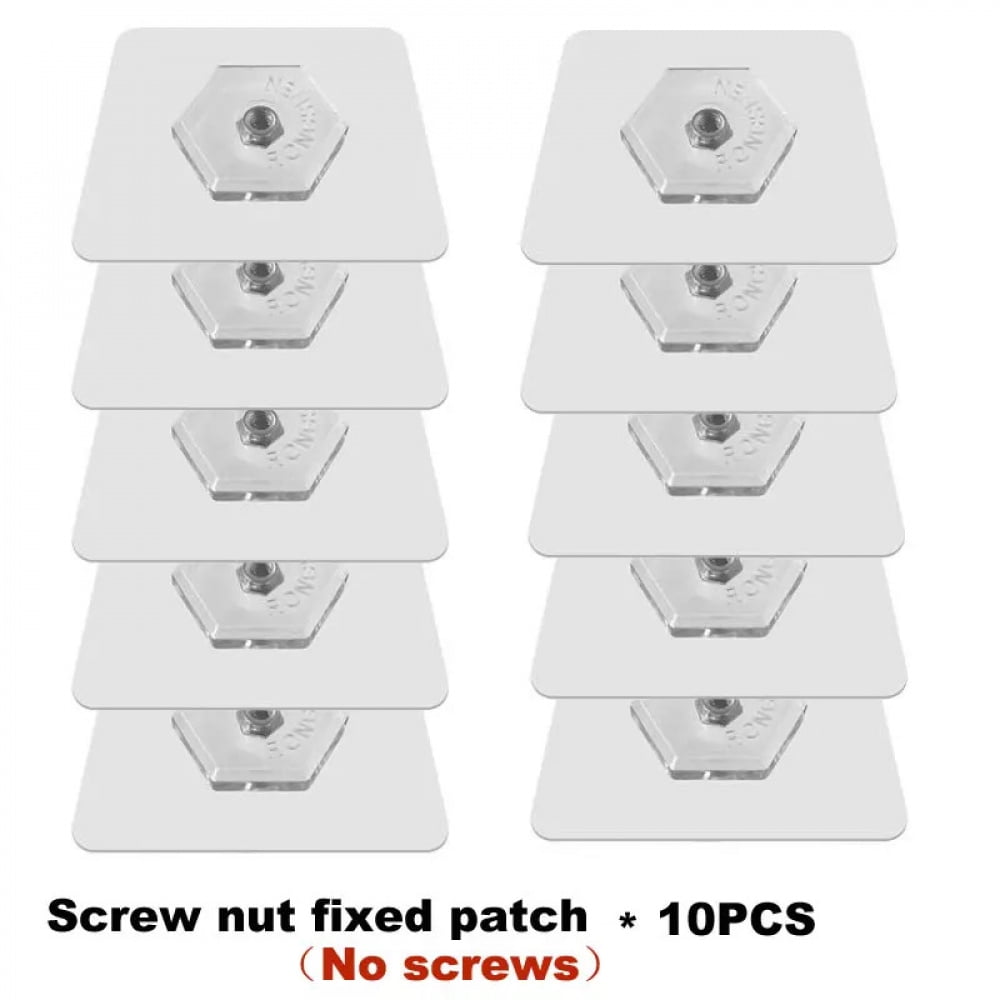 Strong Self-adhesive Screw Nut Patch Convenient for Home Storage ...