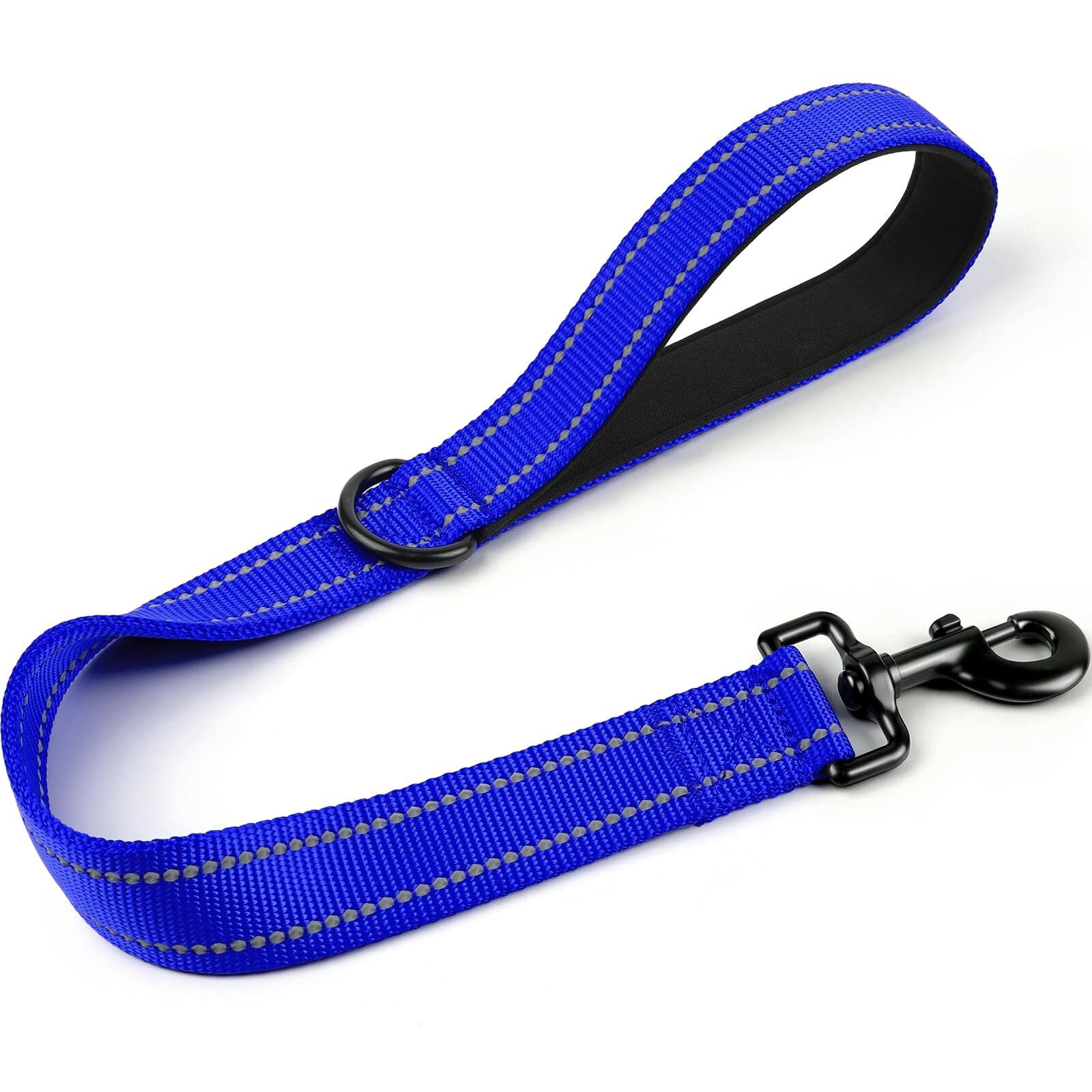 Strong Short Dog Leash 18 Inch, 1.2 Inch Wide, Heavy Duty, Padded ...