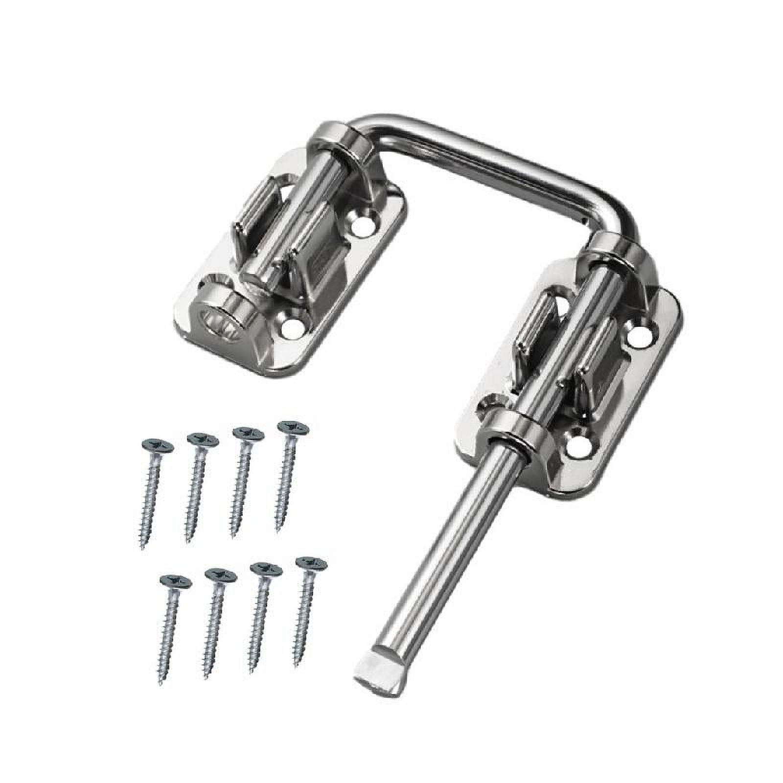 Strong Steel Security Bolt Includes 8 Mounting Screws Simple Installs ...