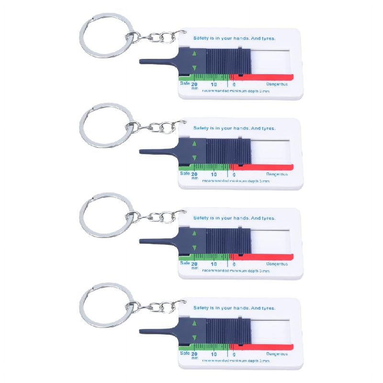 Strong Tire Slot Depth Checker 0 to 20mm Scale Treads Wear Measurement ...