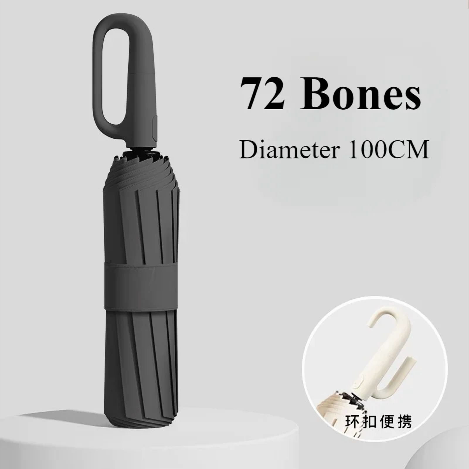 Strong Windproof Automatic Umbrella Sunshade UV Protection Folding Men ...