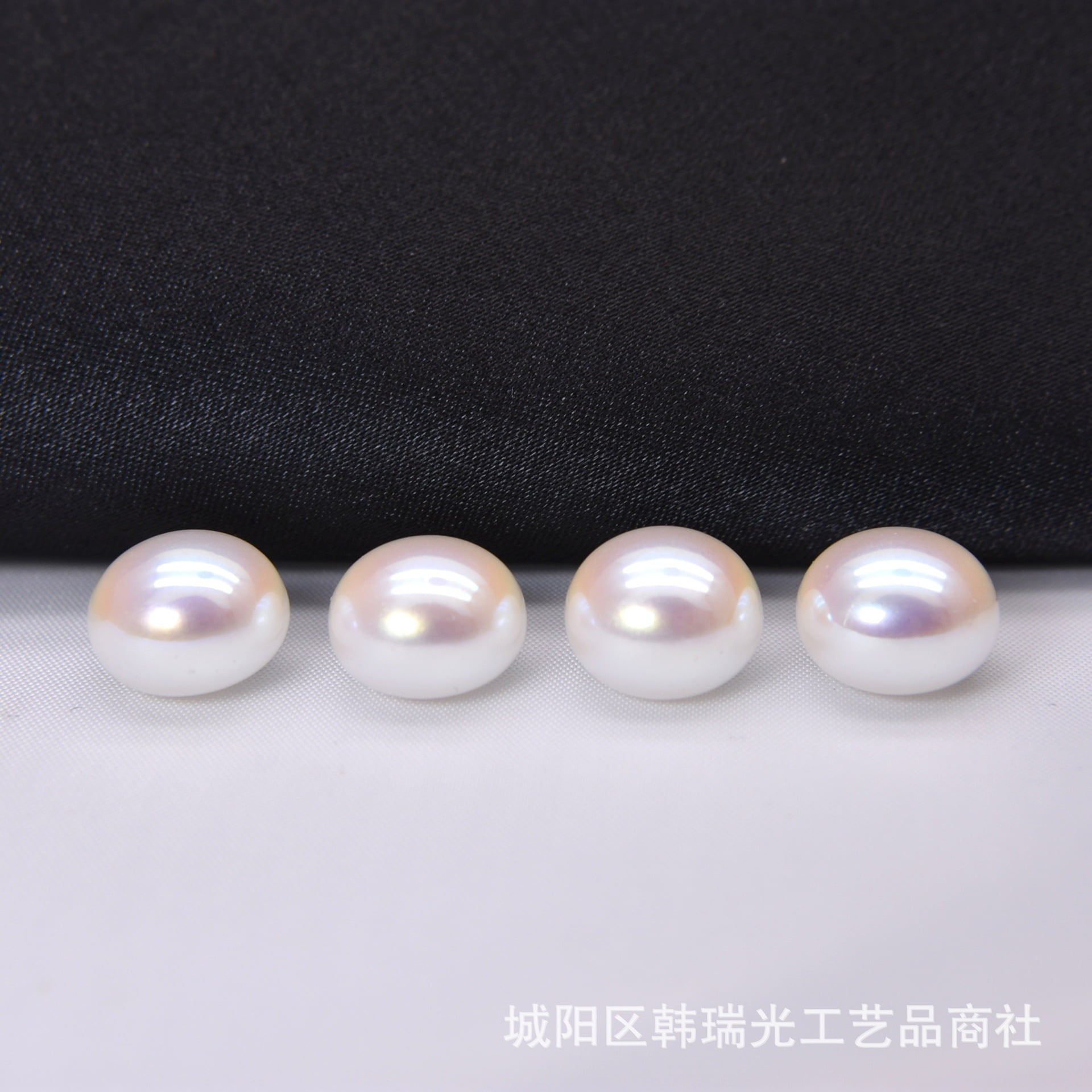 Strong light colorful imitation Nanyang shell beads straight hole Shell ...