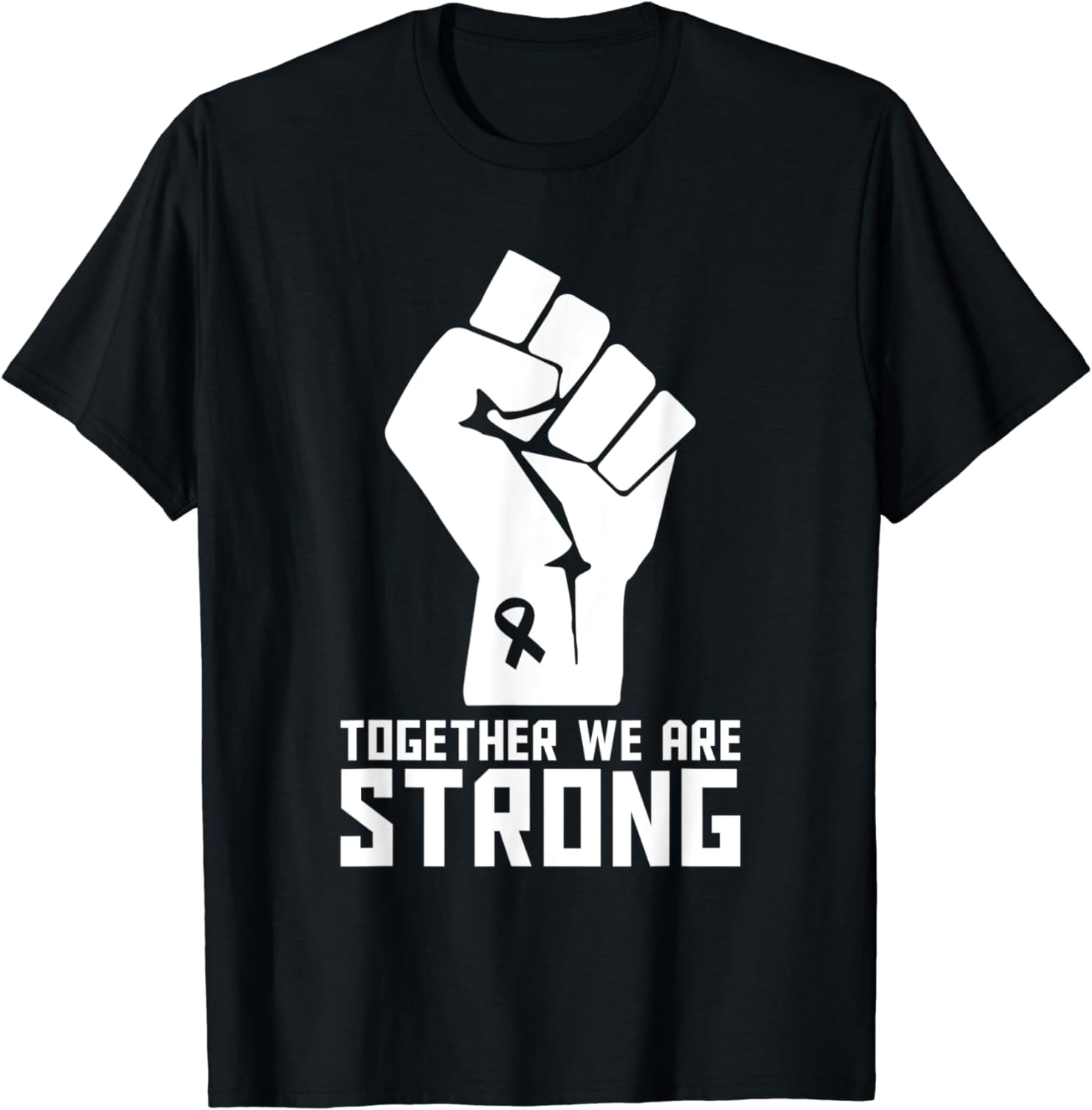 Strong together Cancer-awareness Anti-Cancer T-Shirt - Walmart.com