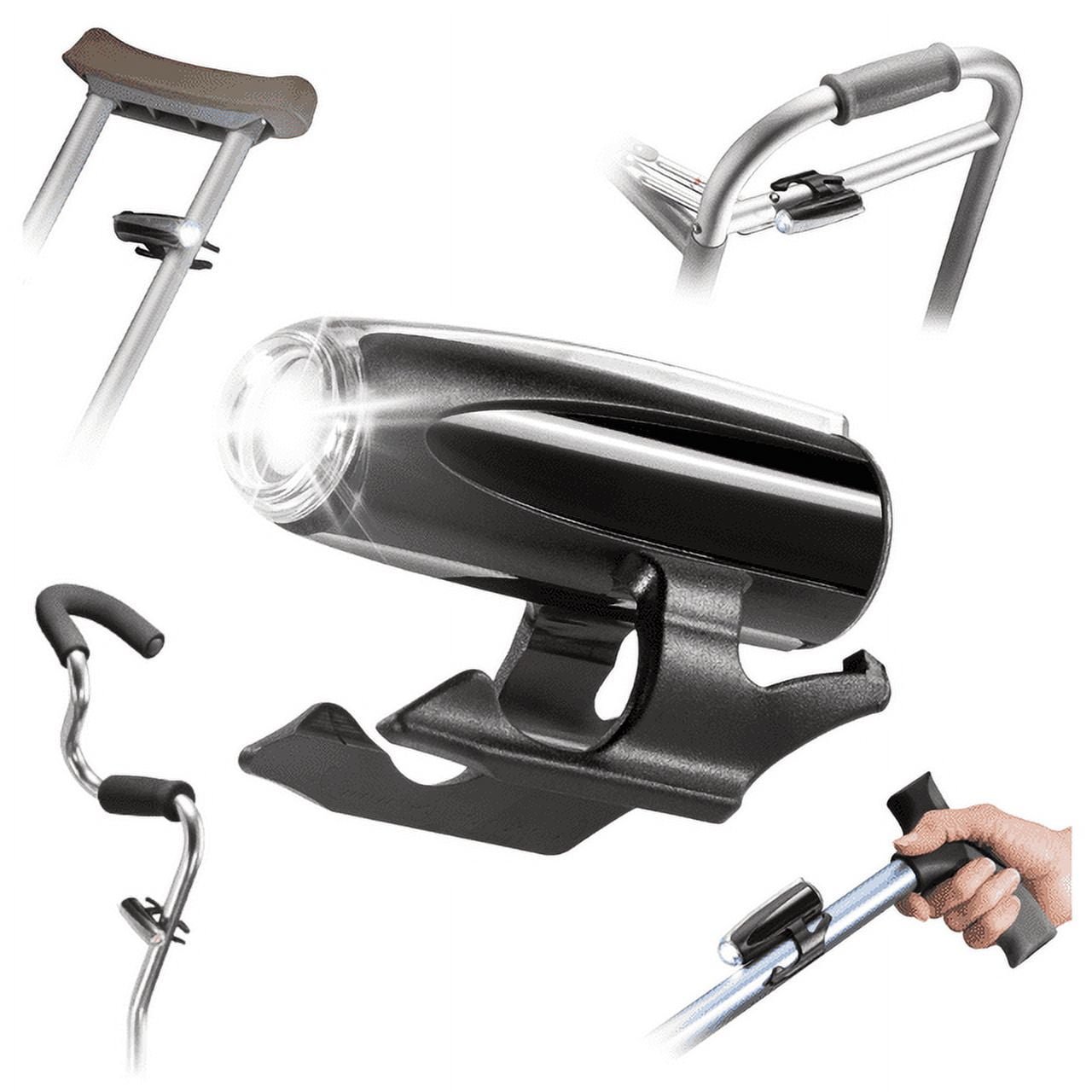 StrongArm Safety Light Hands-Free LED Flashlight Snaps-On to Mobility ...