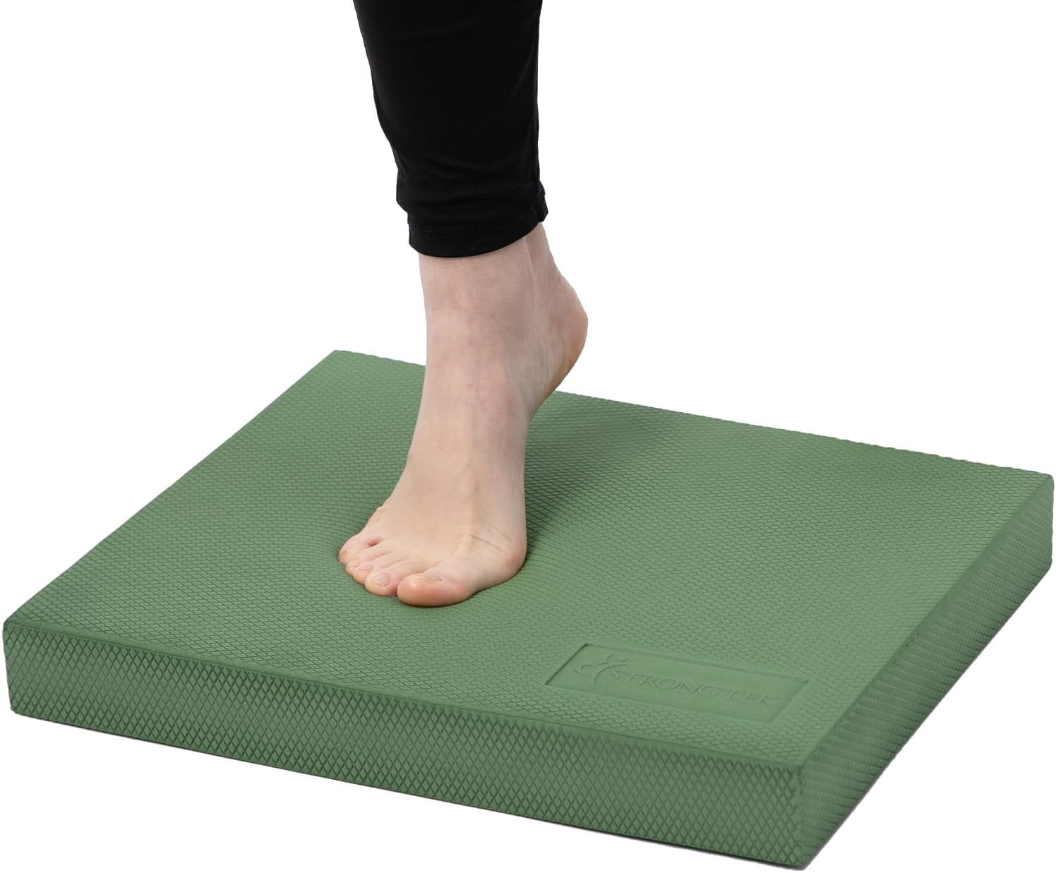 StrongTek Professional Foam Exercise Balance Pad - 15.8" x 13" x 2 ...