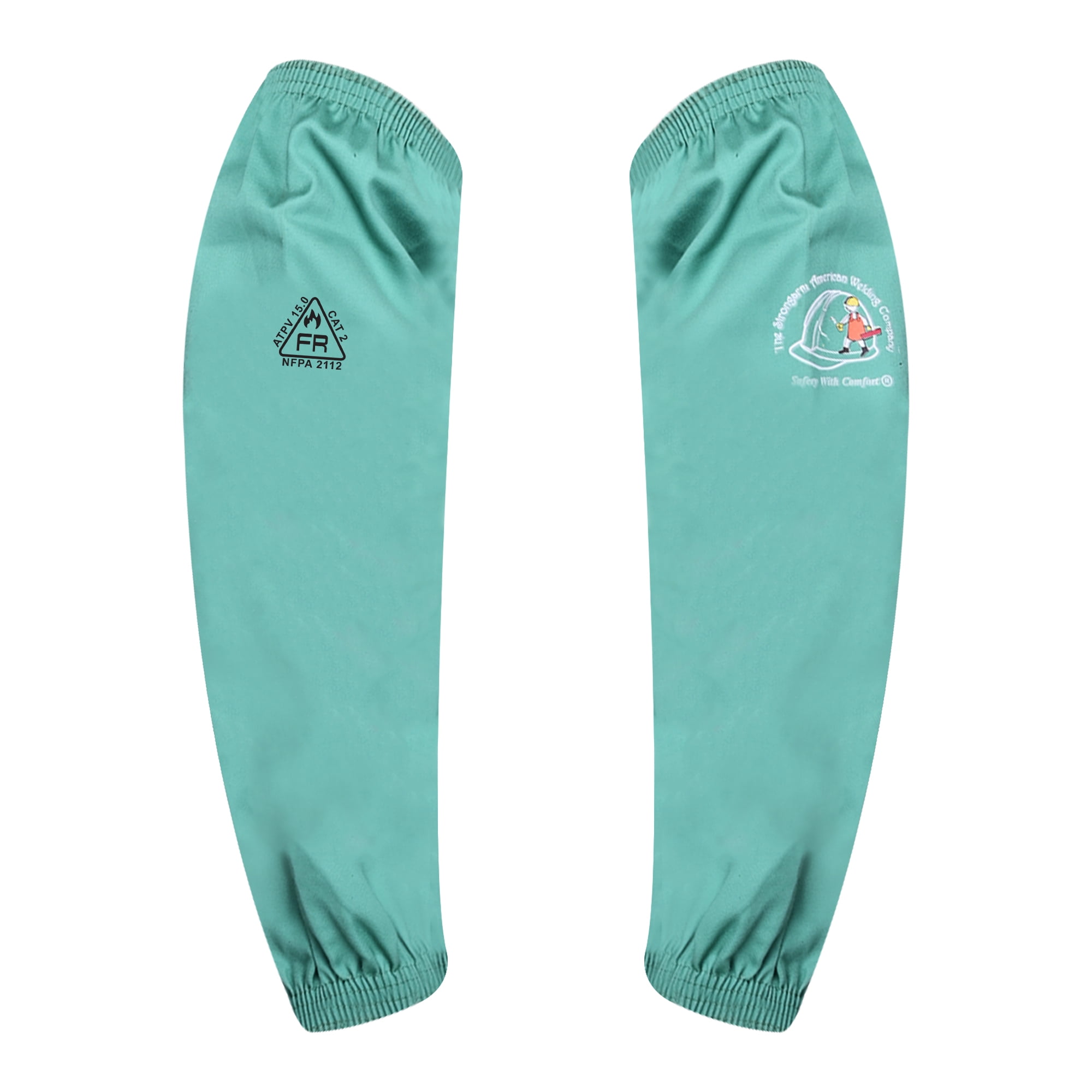 Strongarm Welding Green Welding Sleeves 21 Inch 9 oz Flame-Resistant ...