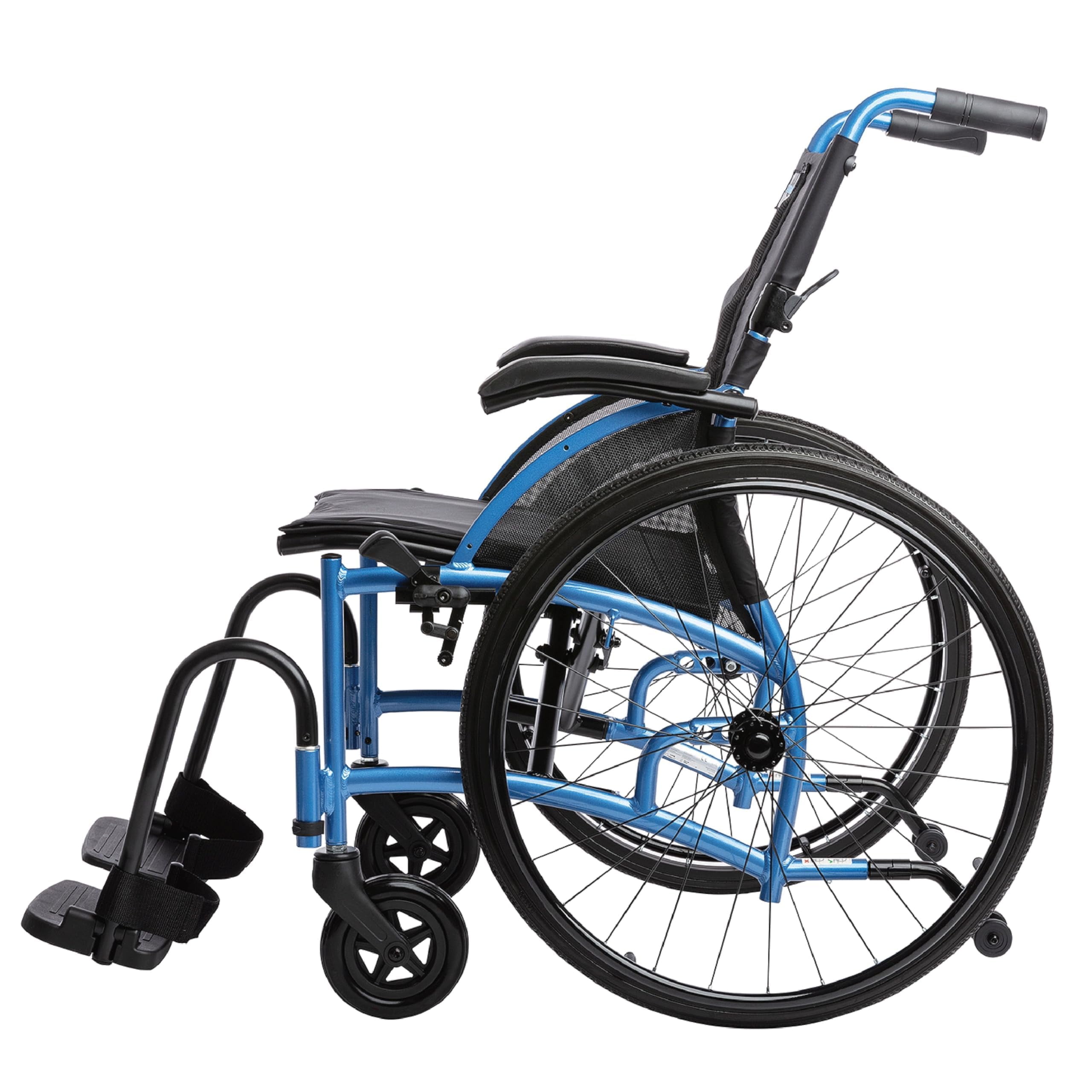 Strongback Mobility Comfort 24 Flip Lightweight Folding Wheelchair for ...