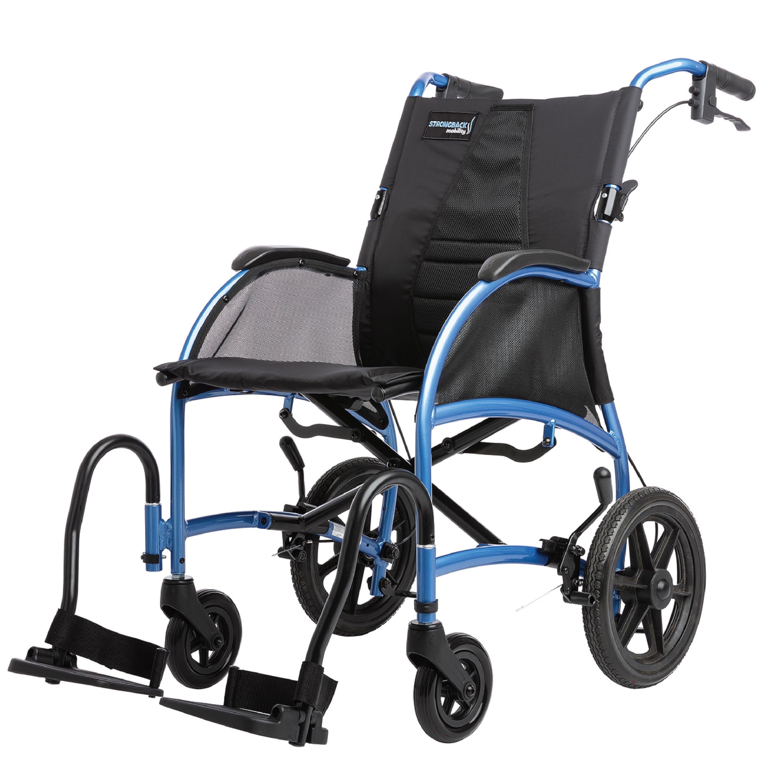 Strongback Mobility Excursion 12+AB Lightweight Portable Wheelchair for ...