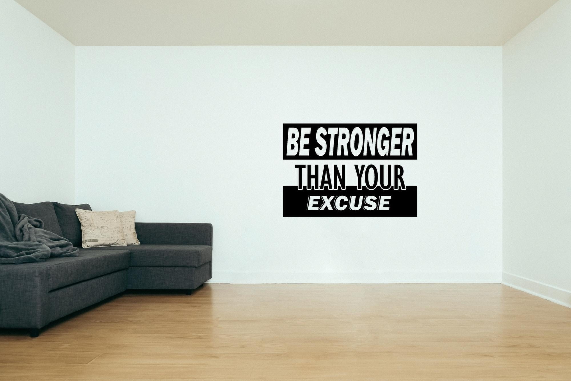 Be Stronger Than Your Excuse Fitness Workout Success Motivation Quotes ...