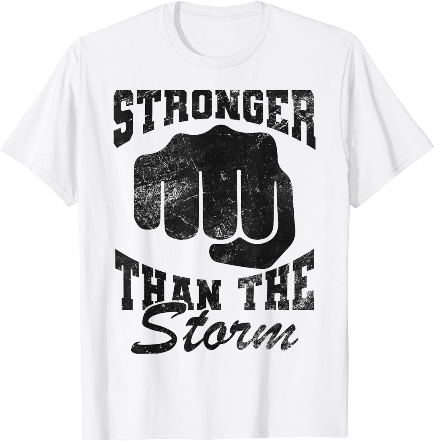 Stronger Than The Storm - Mental Health Awareness T-Shirt - Walmart.com