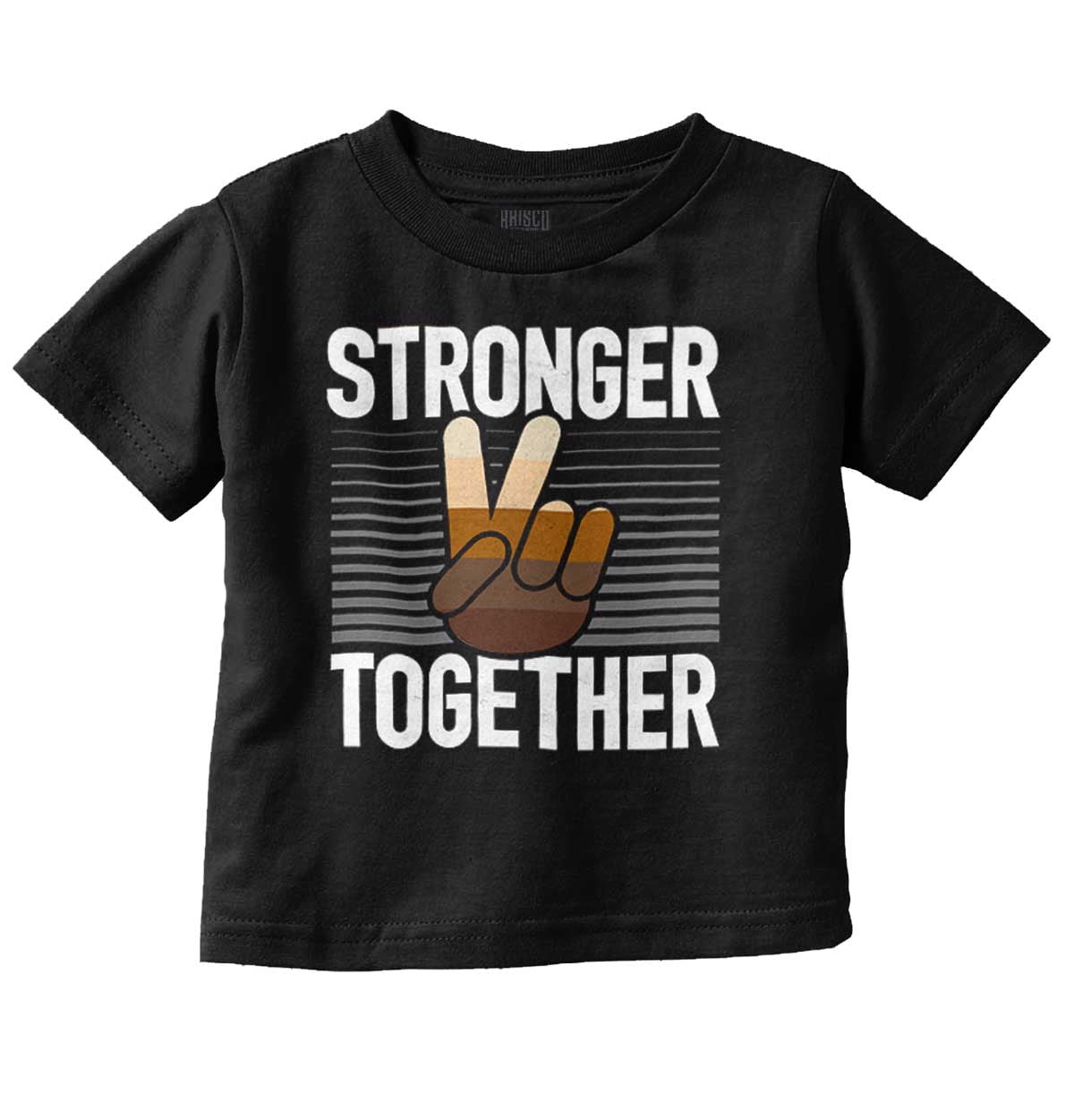 Stronger Together Peace Sign Equality Toddler Boy Girl T Shirt Infant ...
