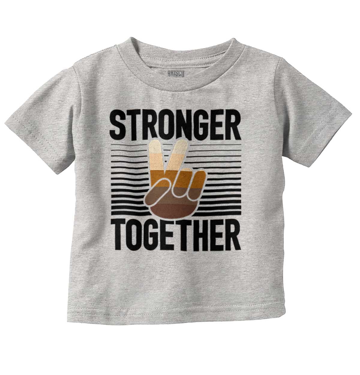 Stronger Together Peace Sign Equality Toddler Boy Girl T Shirt Infant ...