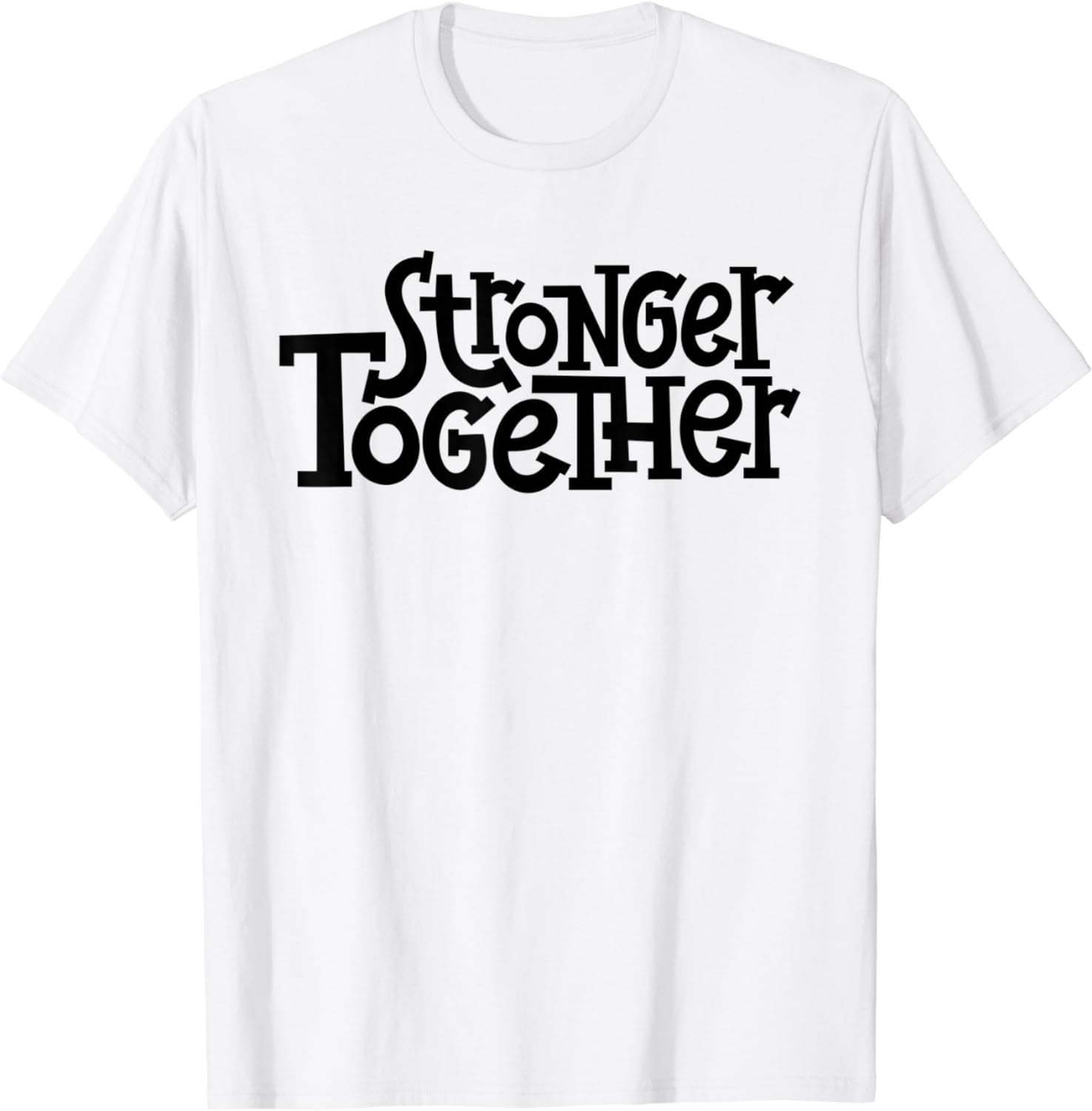 Stronger Together Teamwork Makes The Dream Work Short T-Shirt - Walmart.com