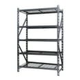 Stronghold Garage Gear by Shin Crest Heavy Duty 5-Shelf Metal Rack Wire ...