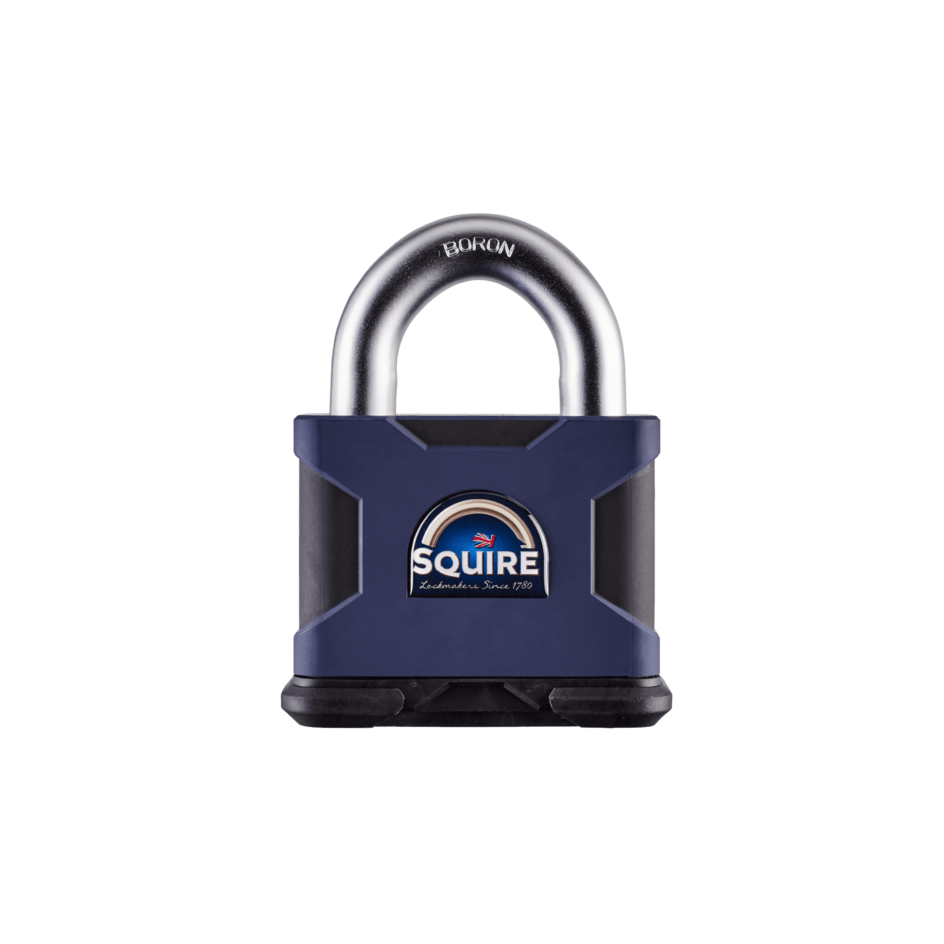 Squire Stronghold SS100S Padlock, Heavy Duty, Boron Steel, 100mm, Dual ...