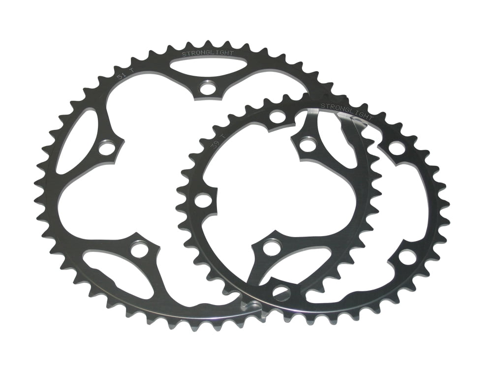 Stronglight 130PCD Type S - 5083 Series Shimano 5-Arm Road Chainrings ...