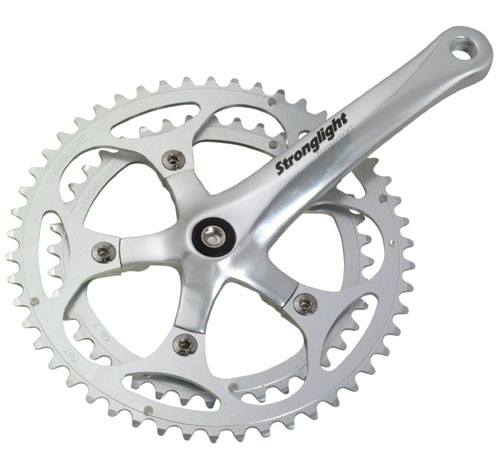 Stronglight Impact 'E' Alloy/Steel 110PCD 50/34 Chainset 170mm Crank ...