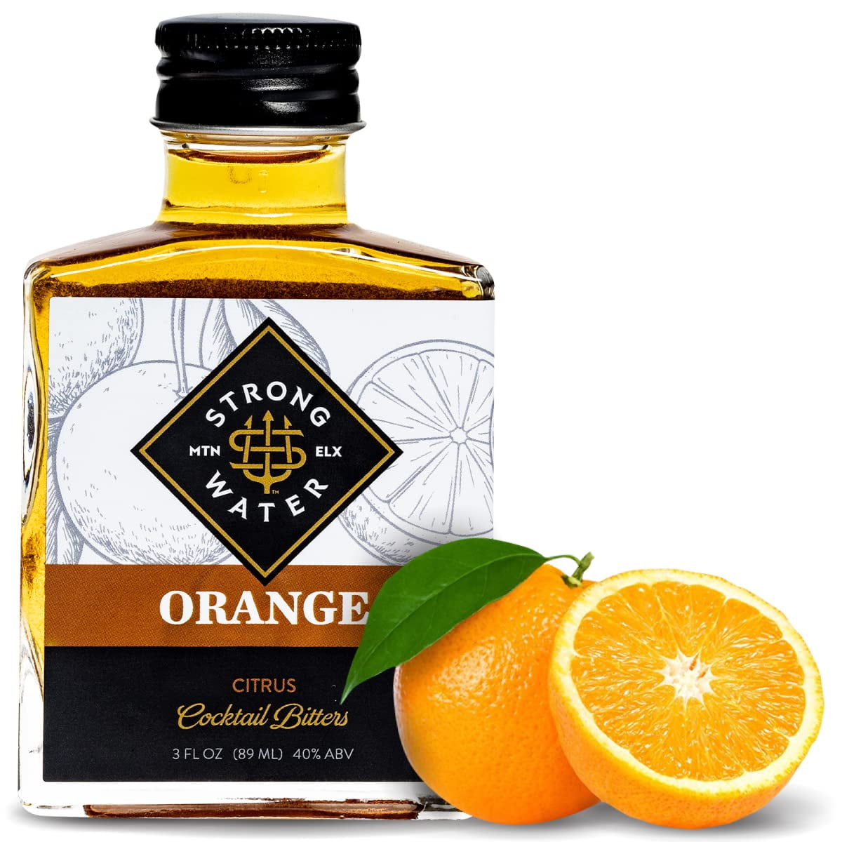 Strongwater Orange Bitters (40 Servings) - Spiced Orange Bitters for ...